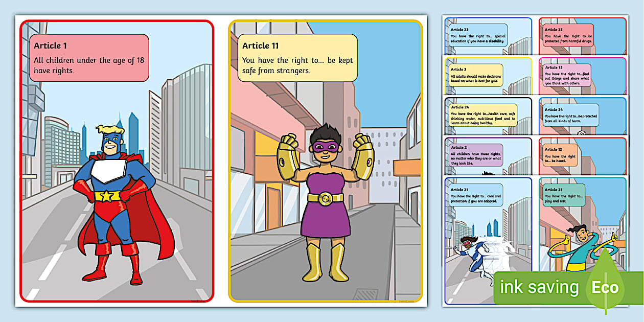 UNCRC Articles | Twinkl Resources (teacher made) - Twinkl