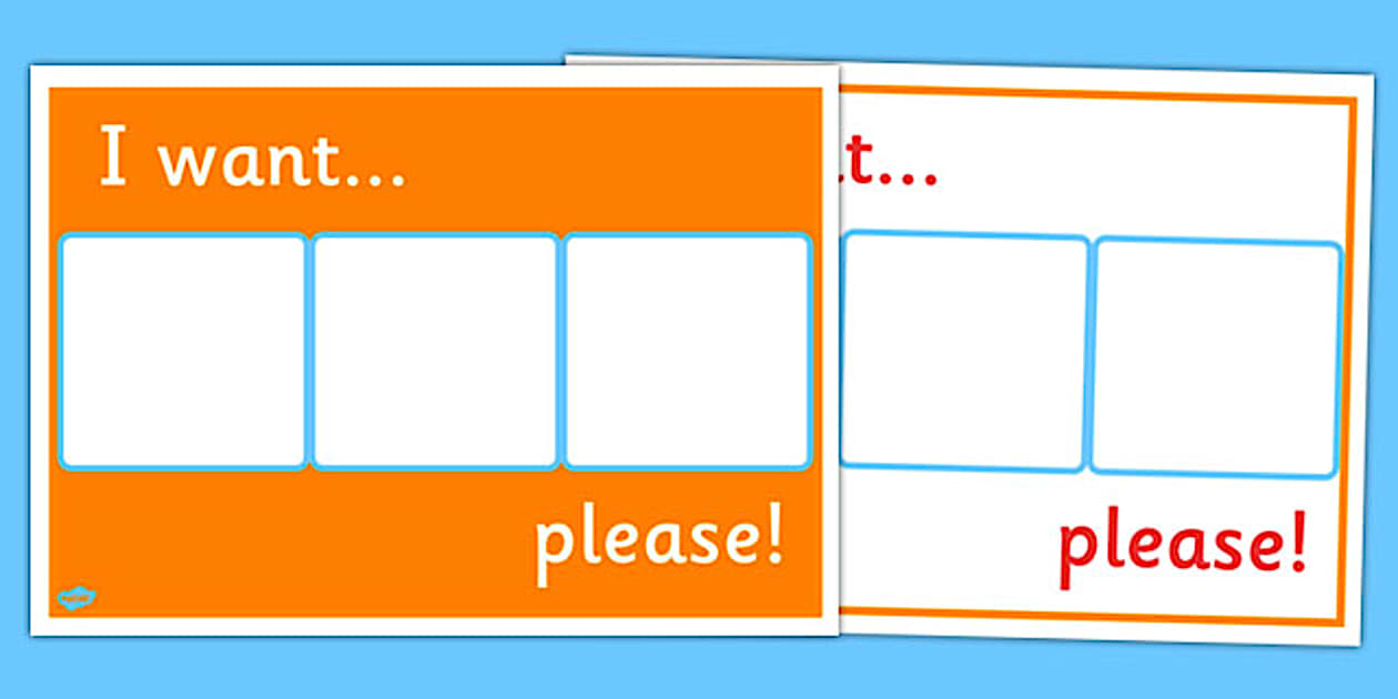 Communication Chart (teacher made) - Twinkl