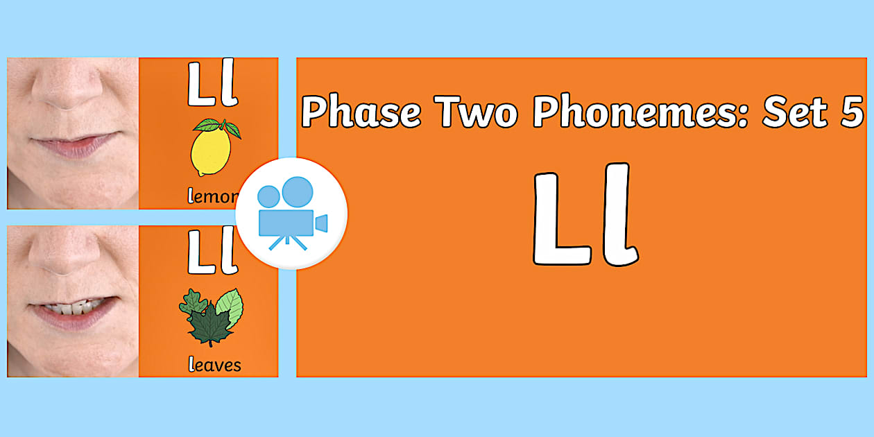 Phase 2 Phonemes : Set 5 'l' Video (Teacher-Made) - Twinkl