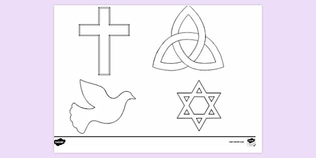 Symbols Colouring Sheet | Colouring Sheet