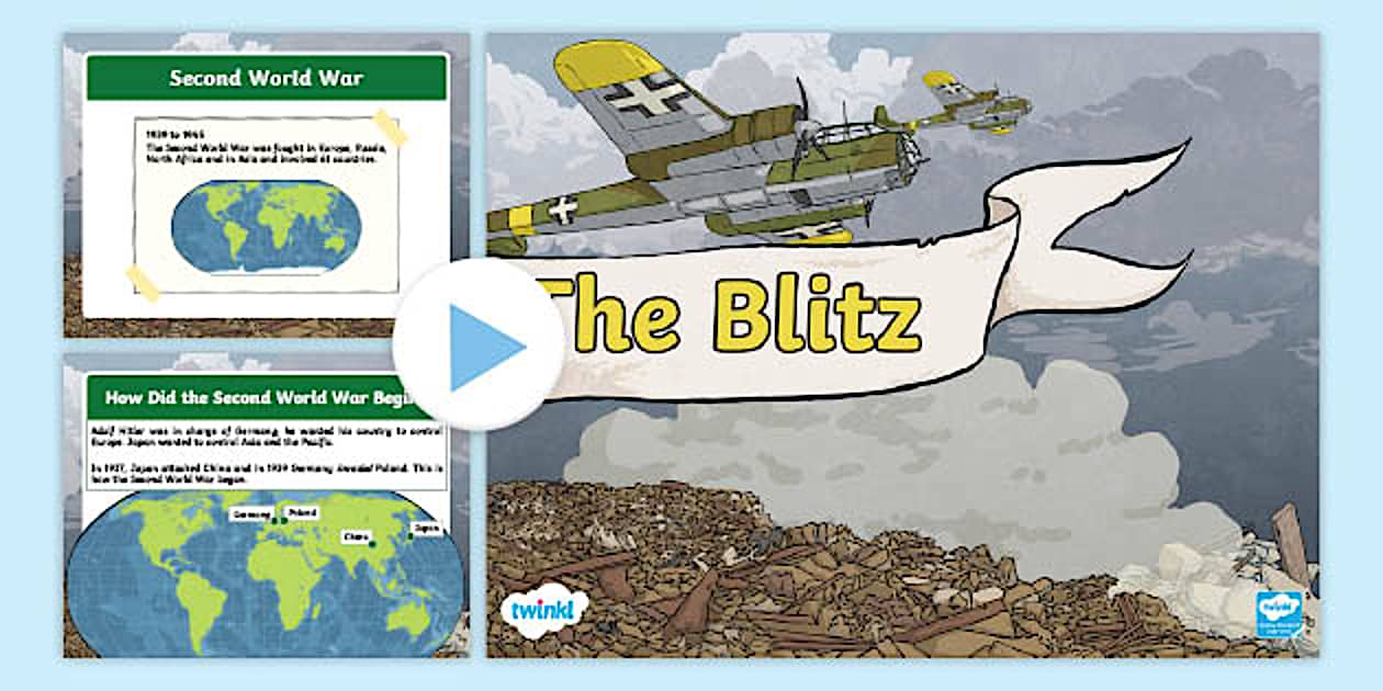 The Blitz KS2 PowerPoint - Primary Education Resource