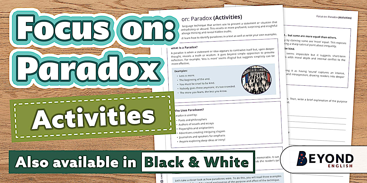 Focus on: Paradox (Activities)