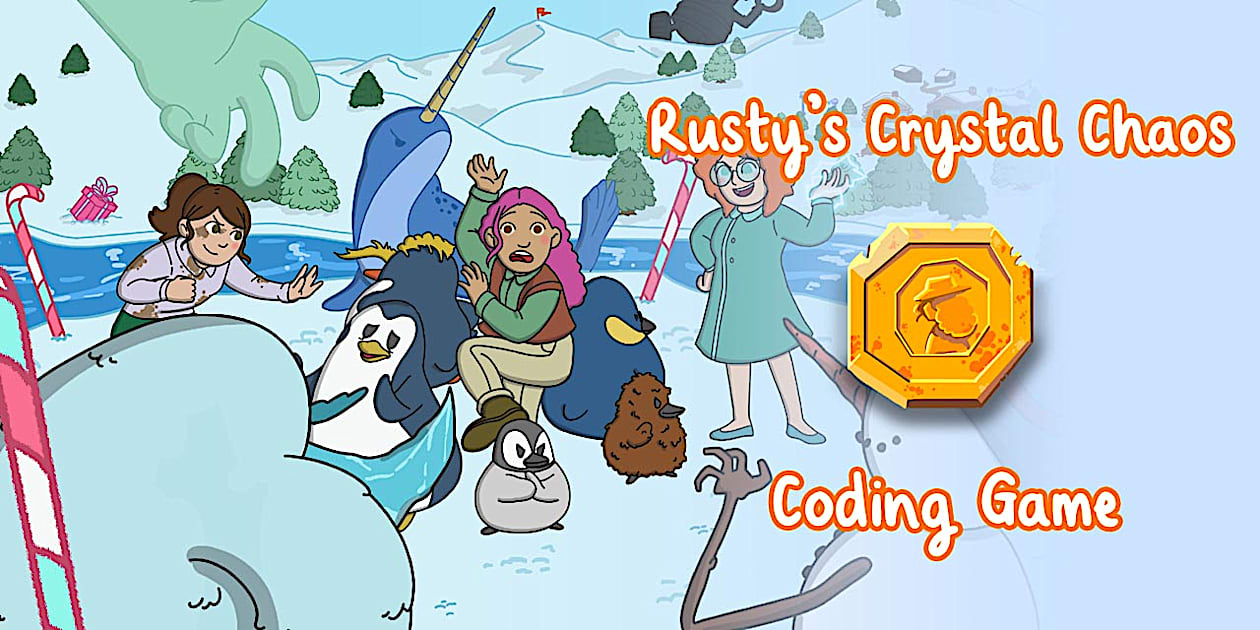 Computing Coding Game - Rusty's Crystal Chaos | Twinkl Go!