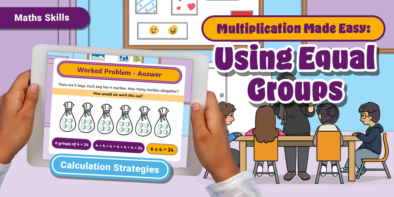 Multiplication Made Easy: Using Equal Groups PowerPoint