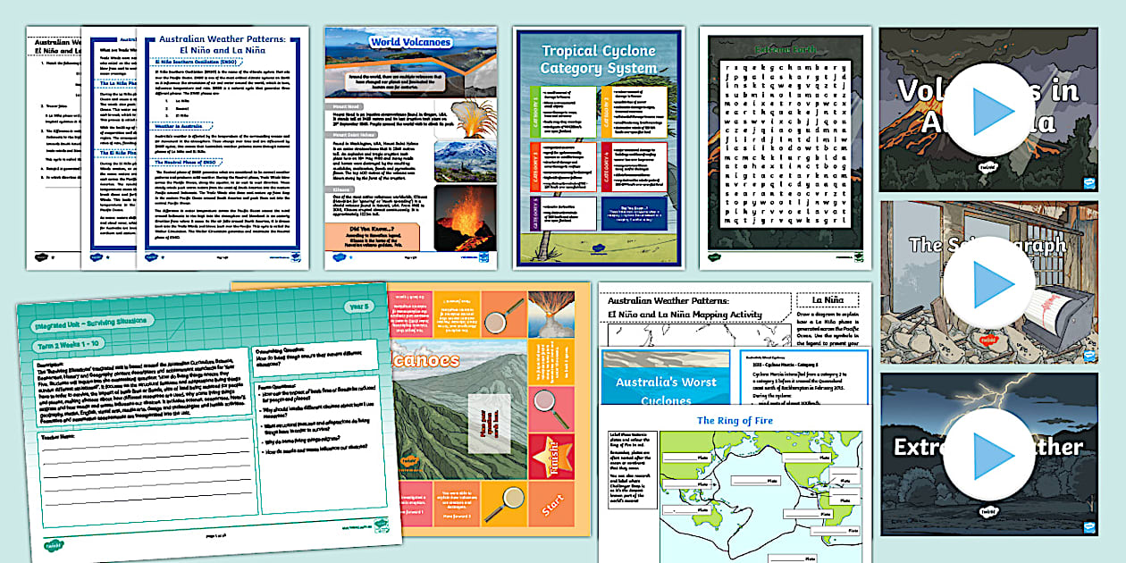 Surviving Situations Year 5 Weeks 5-6 Resource Pack