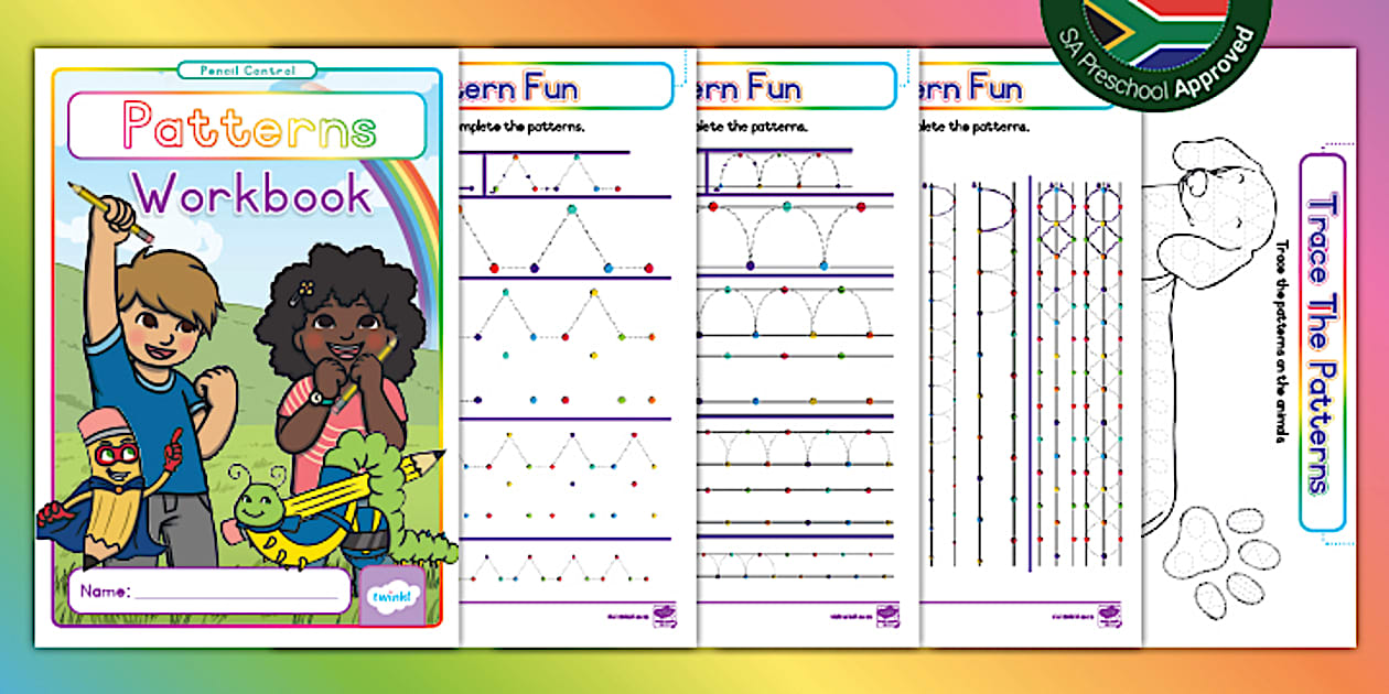 Preschool: Pencil Control- Patterns Booklet (Teacher-Made)