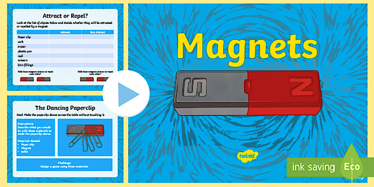Magnets Warm-Up: How Do Magnets Work For kids (teacher made)