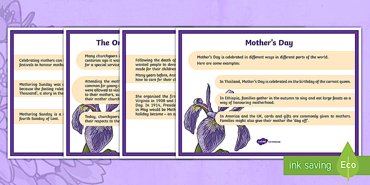 Mother's Day Posters (teacher made) - Twinkl