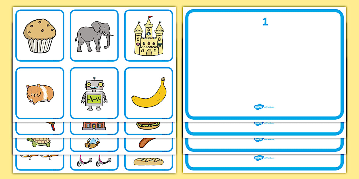 Number Counting Sorting Game 1-10 (teacher made) - Twinkl
