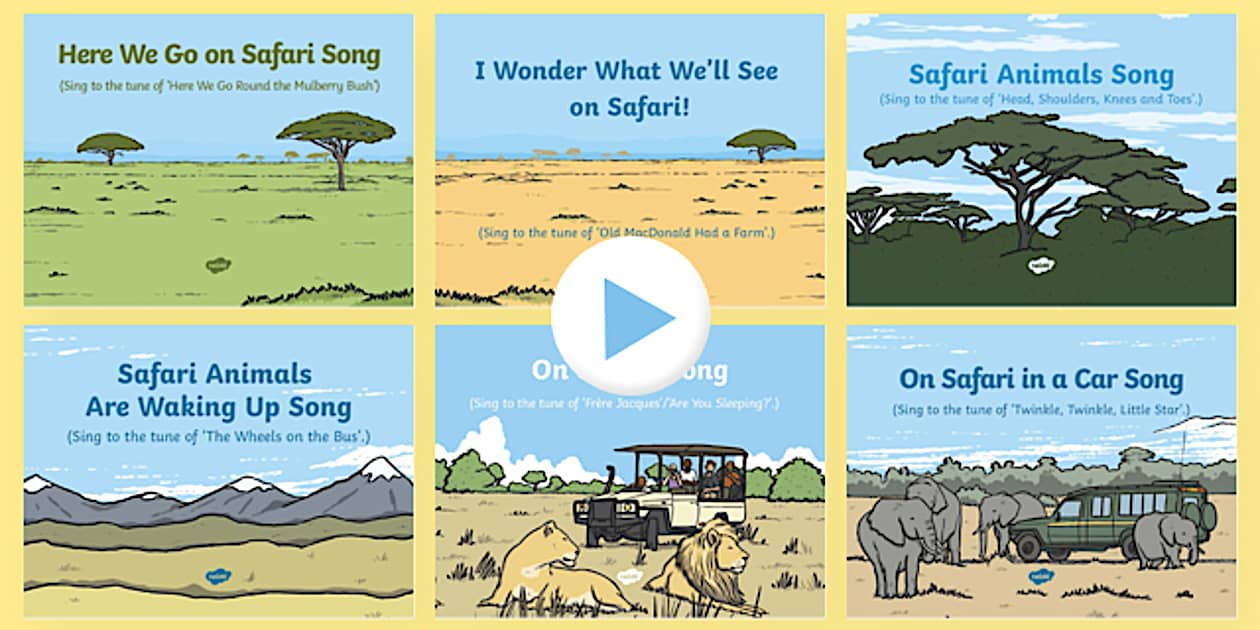 Safari Themed PowerPoint Pack (teacher made) - Twinkl