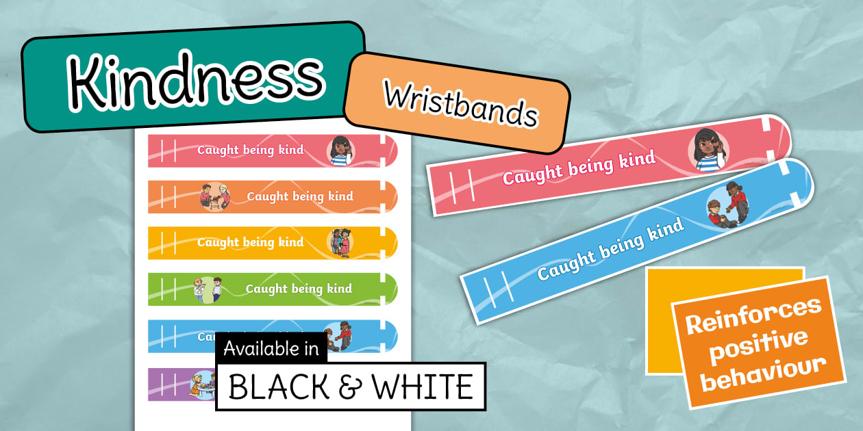 Kindness Wristbands - Twinkl Ireland