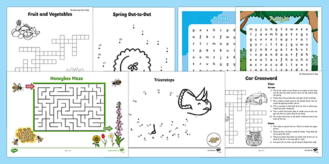 Perfect Puzzle Packs 5-7 - School Closure Resources - Twinkl