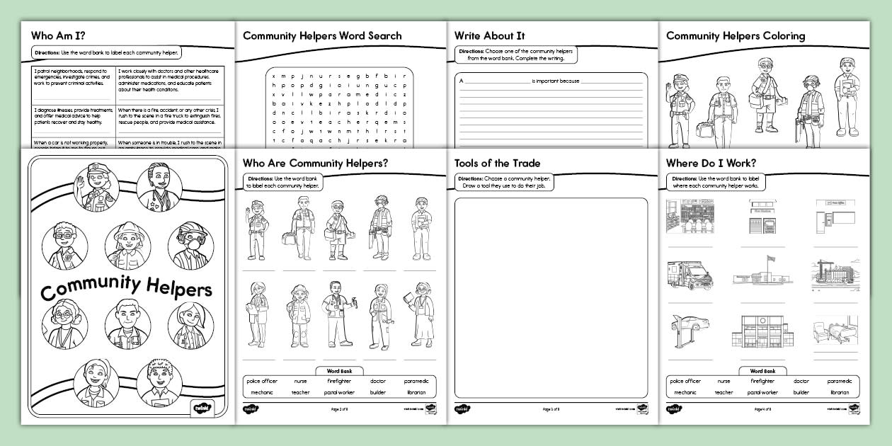 Community Helpers Activities I Twinkl Canada (teacher made)