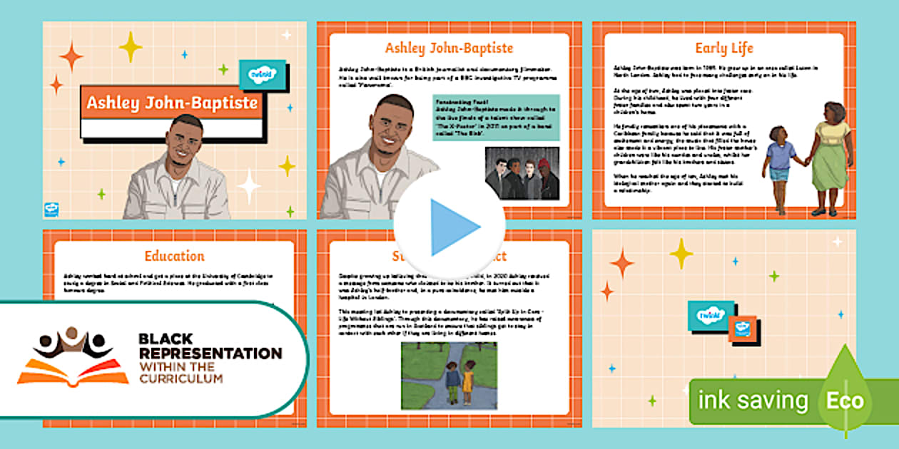 KS2 Ashley John Baptiste Presentation (Teacher-Made)