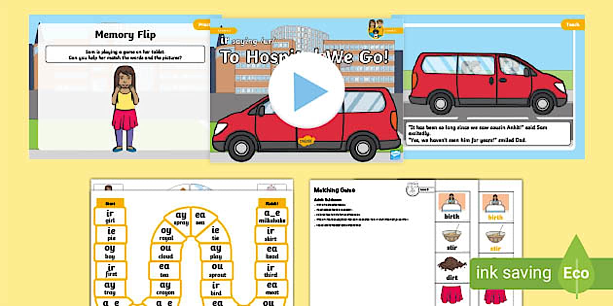 'ir' saying /er/ Lesson Pack - Level 5 Week 11 Lesson 2