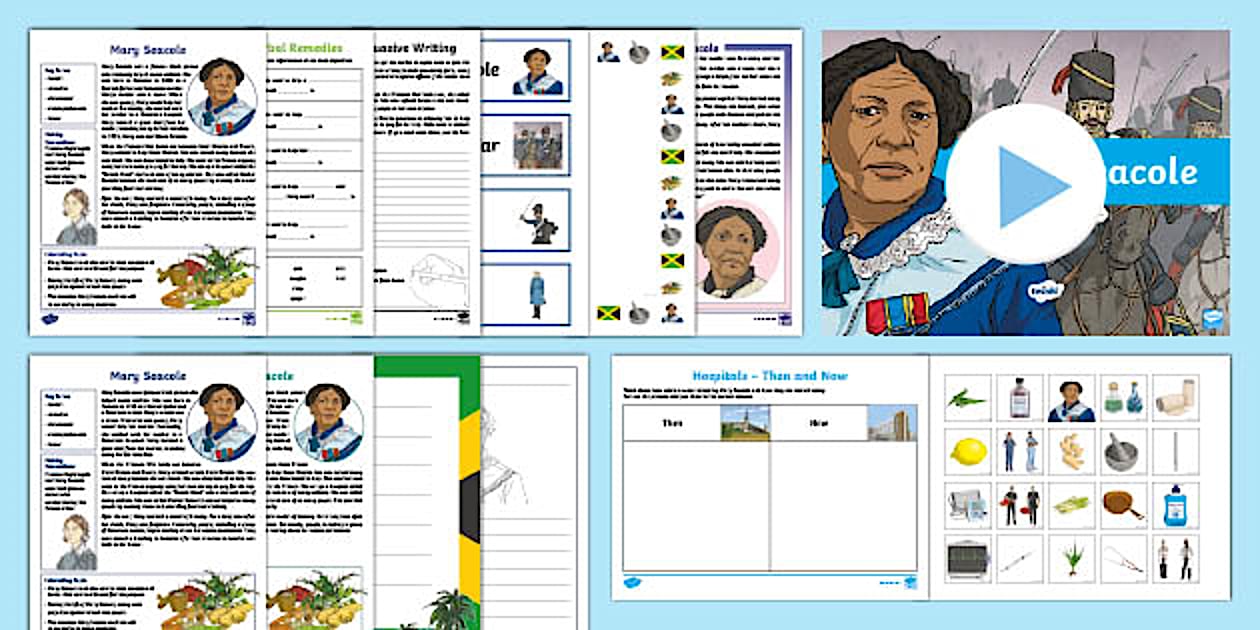 Mary Seacole Teaching Pack for 3rd-5th Grade | Twinkl