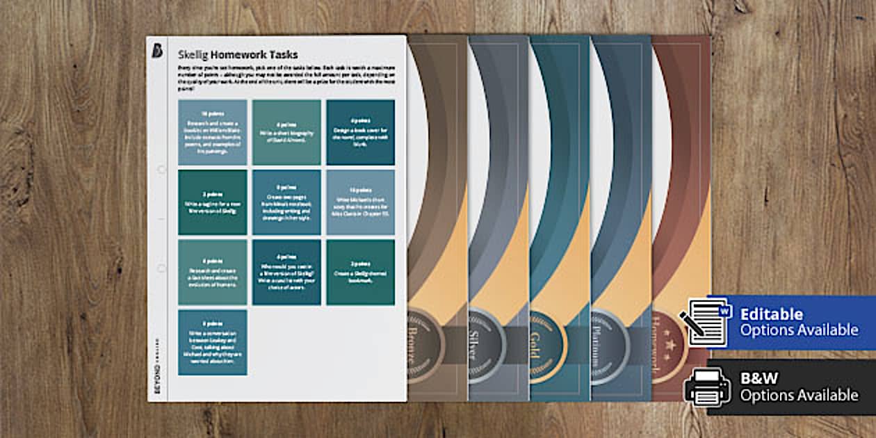 Skellig Guided Reading Homework Pack | Beyond - Twinkl