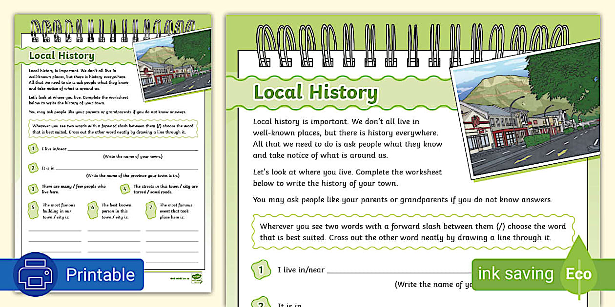 Local History (teacher made) - Twinkl
