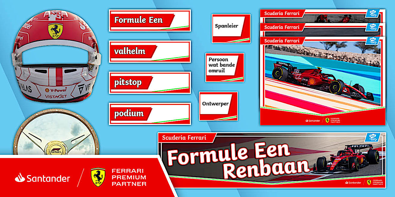 FREE! - Scuderia Ferrari: Rolspel Pakket (Teacher-Made)