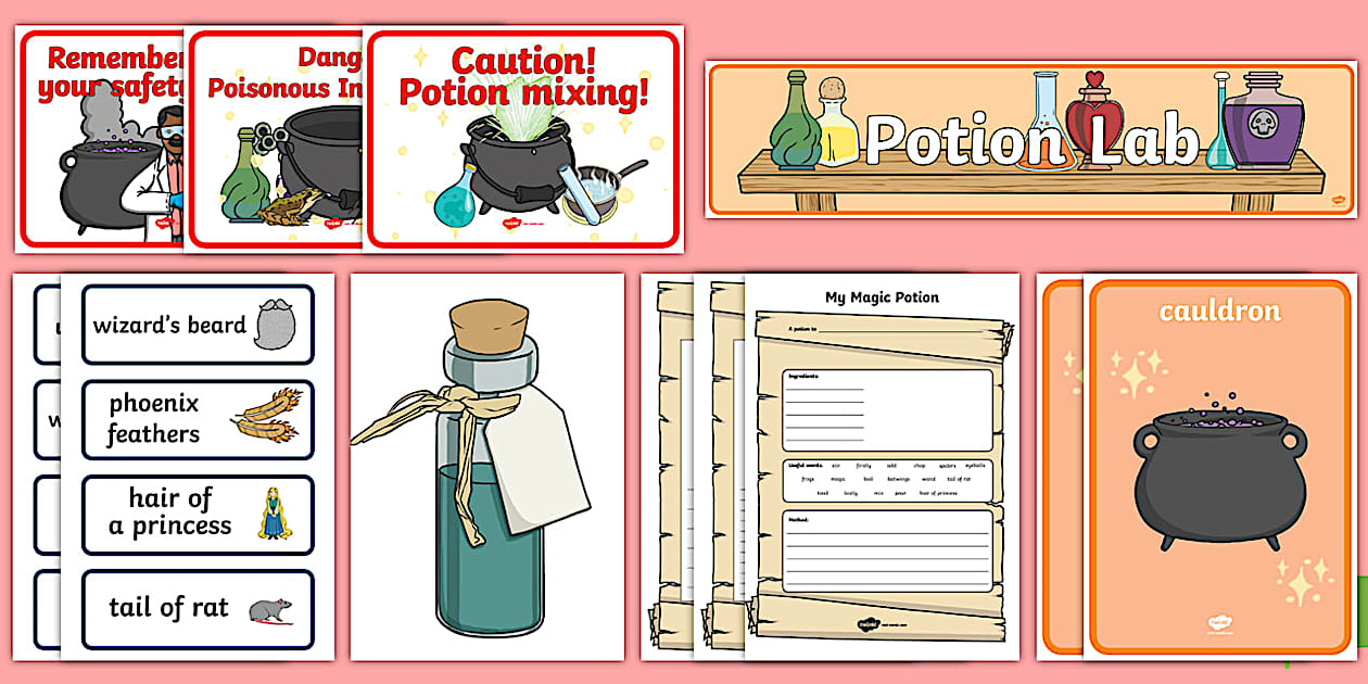 Potion Station EYFS Role Play Pack (teacher made) - Twinkl