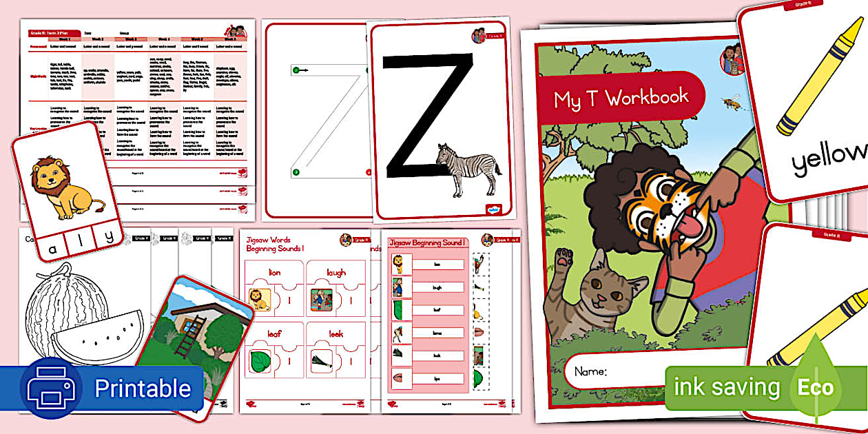 FREE! - Grade R Phonics Worksheets | Twinkl South Africa