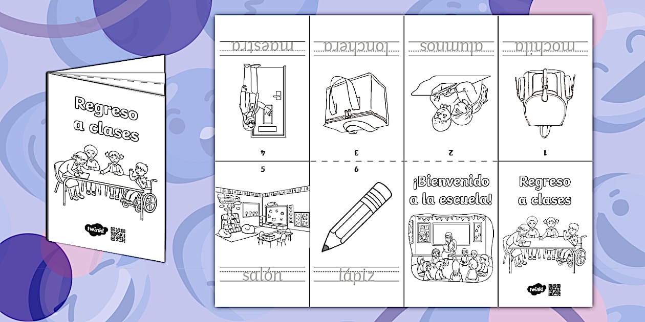 Regreso a clases - cuadernillo alfabetizador - Twinkl