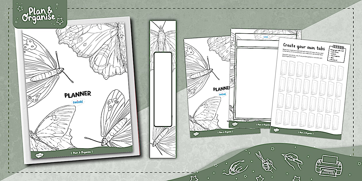 Butterflies | Personalised Binder Pack (teacher made)