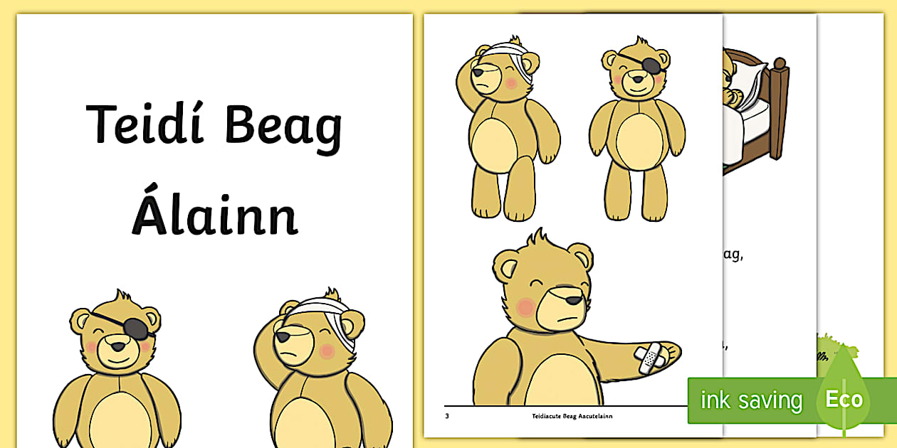 Teidí Beag Álainn Activity Booklet | Twinkl