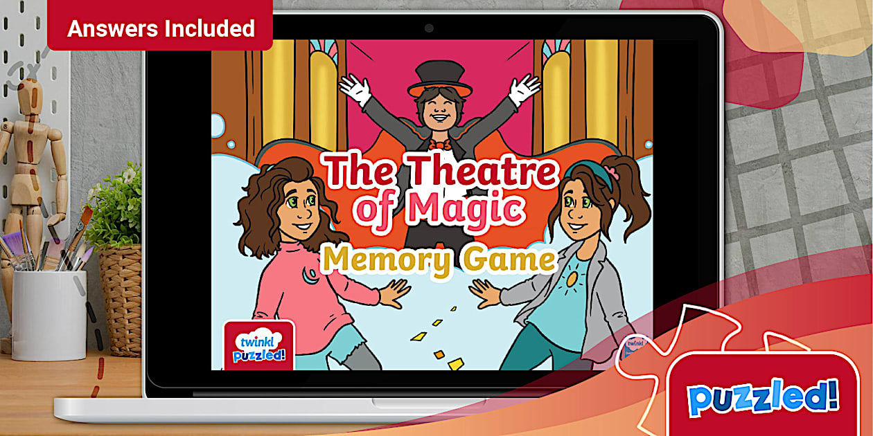 The Theatre of Magic Memory Game - Twinkl - Kids Puzzles