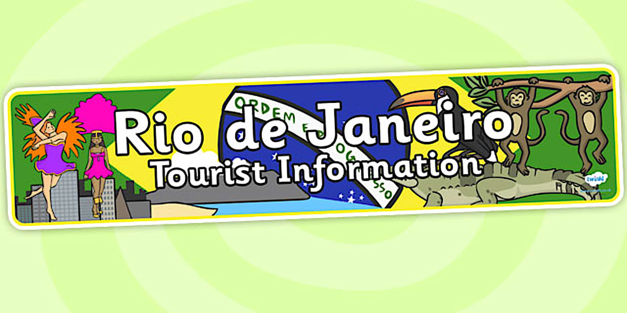 Rio de Janeiro Tourist Information Office Role Play Banner
