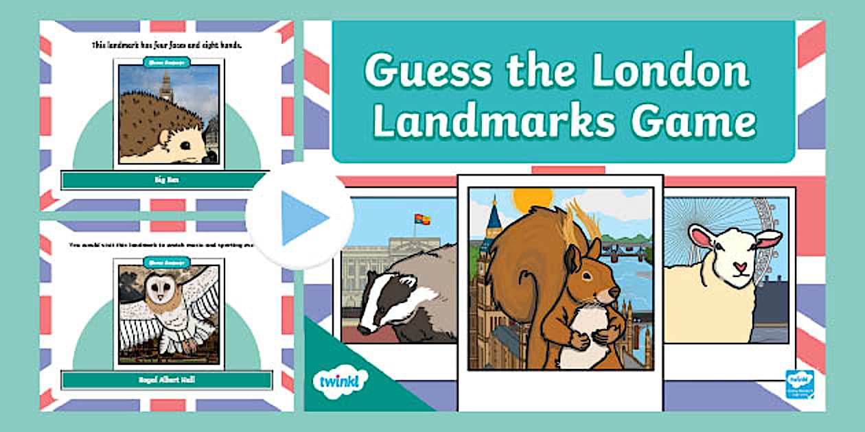 Guess the London Landmarks Game - Twinkl - KS1