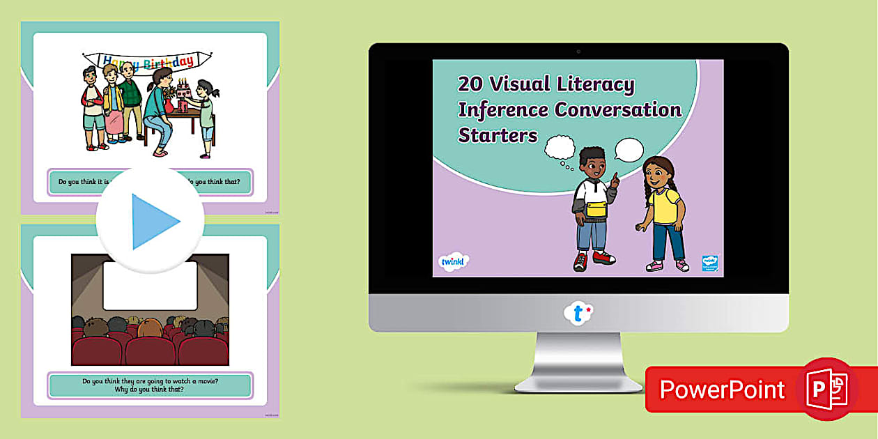 Inference PowerPoint | Visual Literacy Conversation Starters