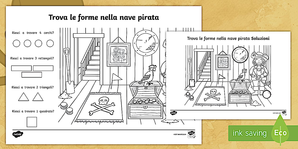 Esercizio Figure Geometriche | Risorse Scuola Primaria