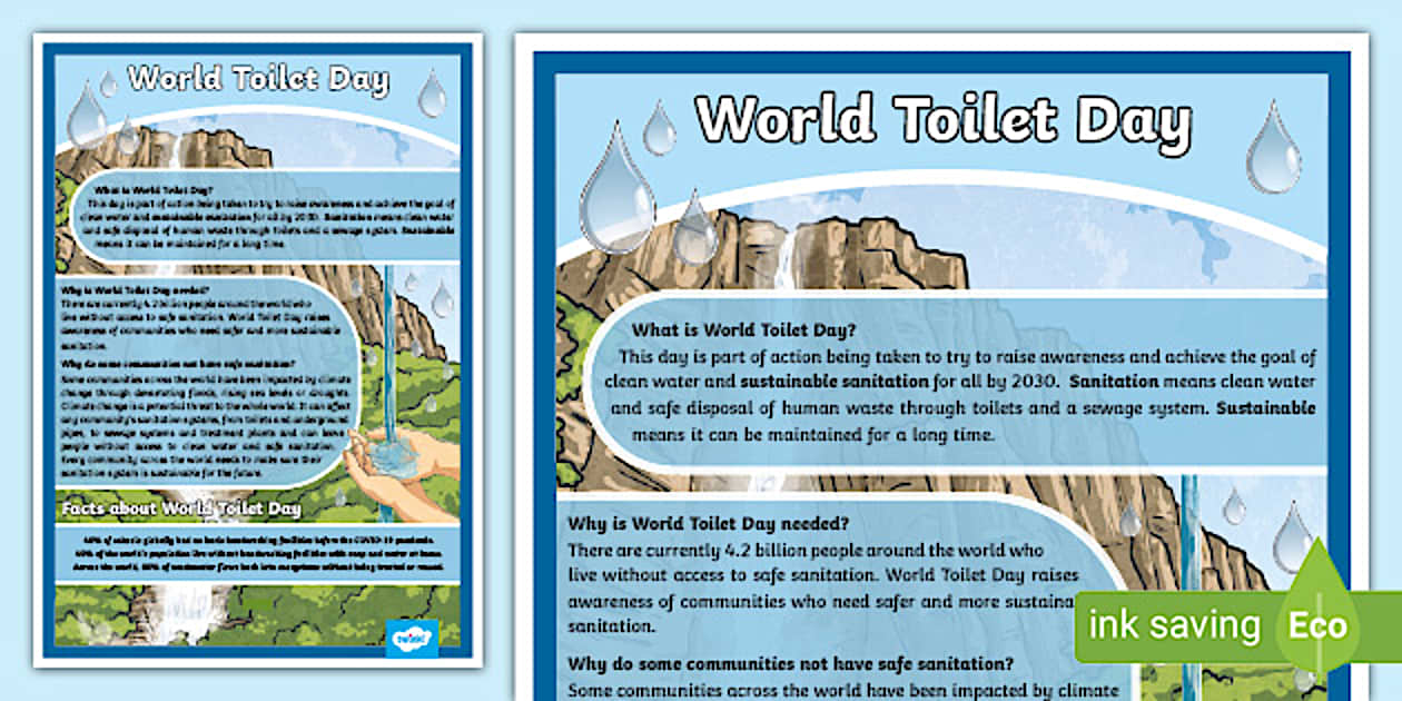 World Toilet Day Poster