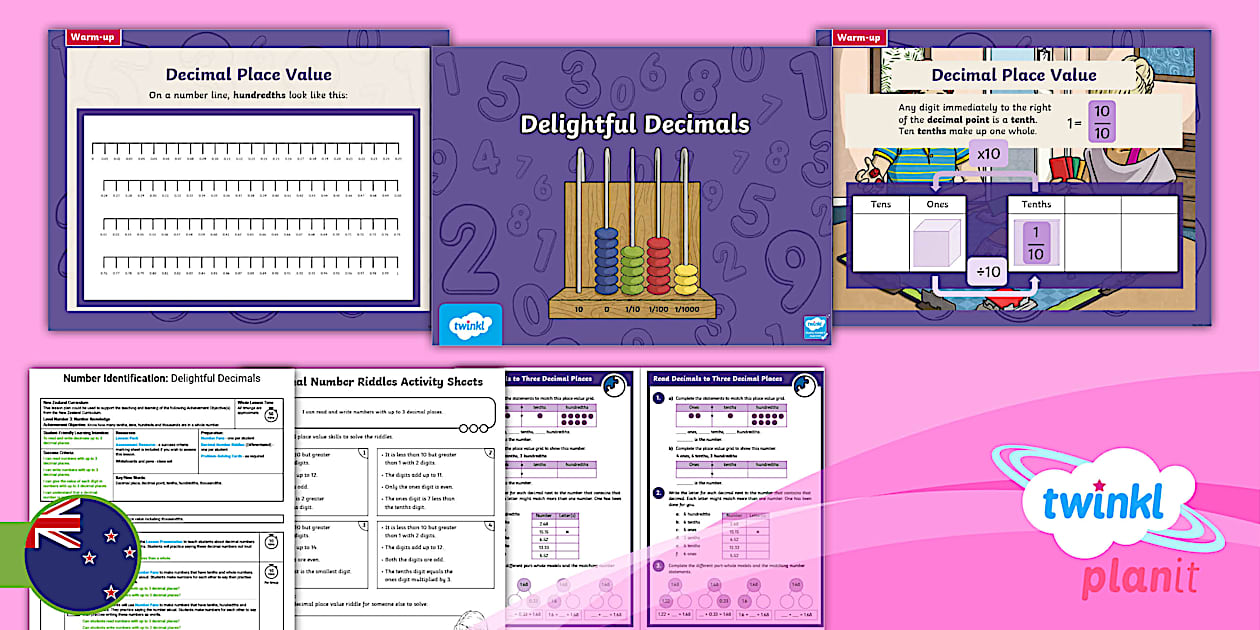 Level 3 Number Identification: Read Decimals to Three Decimal Places ...