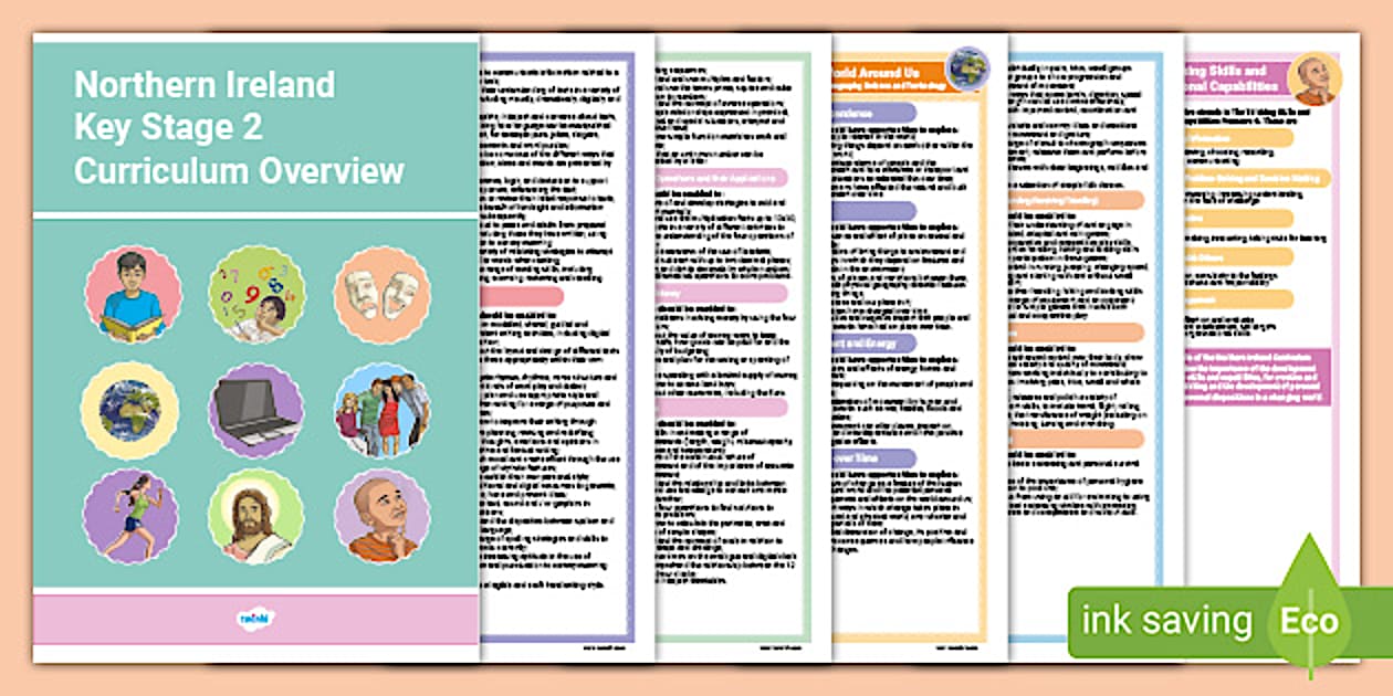Key Stage 2 Curriculum Overview Booklet Northern Ireland