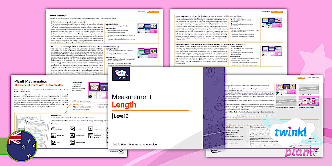 Level 3 Length: Overview (teacher made) - Twinkl