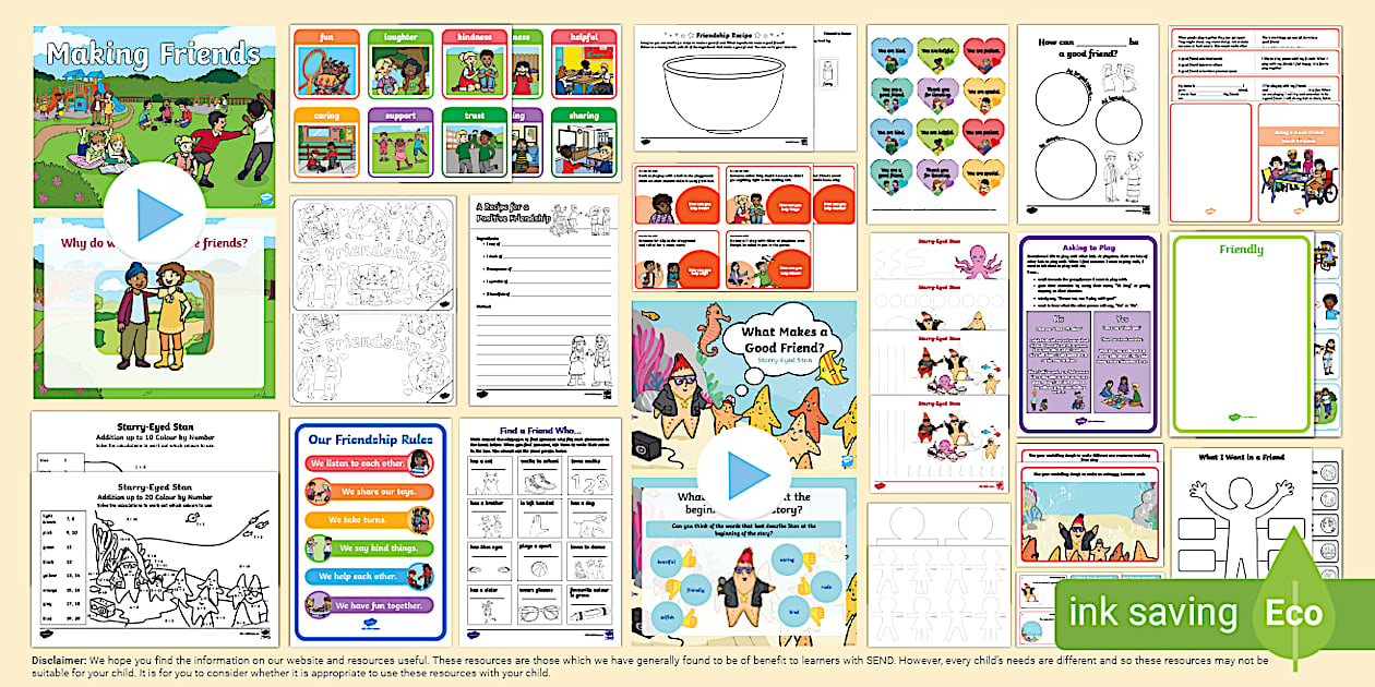 International Day of Friendship Resource Pack F-2 - Twinkl