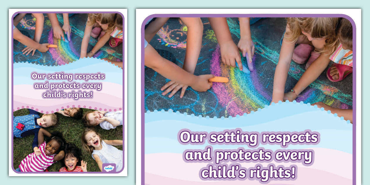 UNCRC Our Setting Display Poster (teacher made) - Twinkl