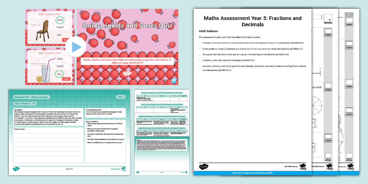 Making Changes Yr 5 Wk 9-10 (Teacher-Made) - Twinkl