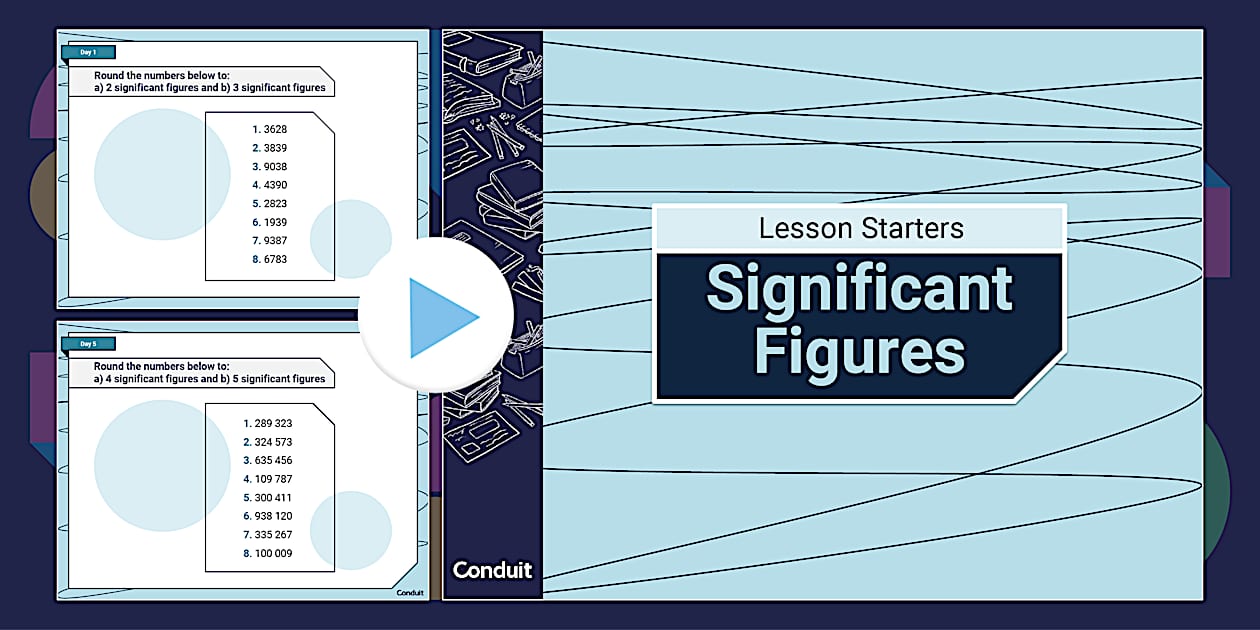 Significant Figures Five Lesson Starters PowerPoint - Twinkl