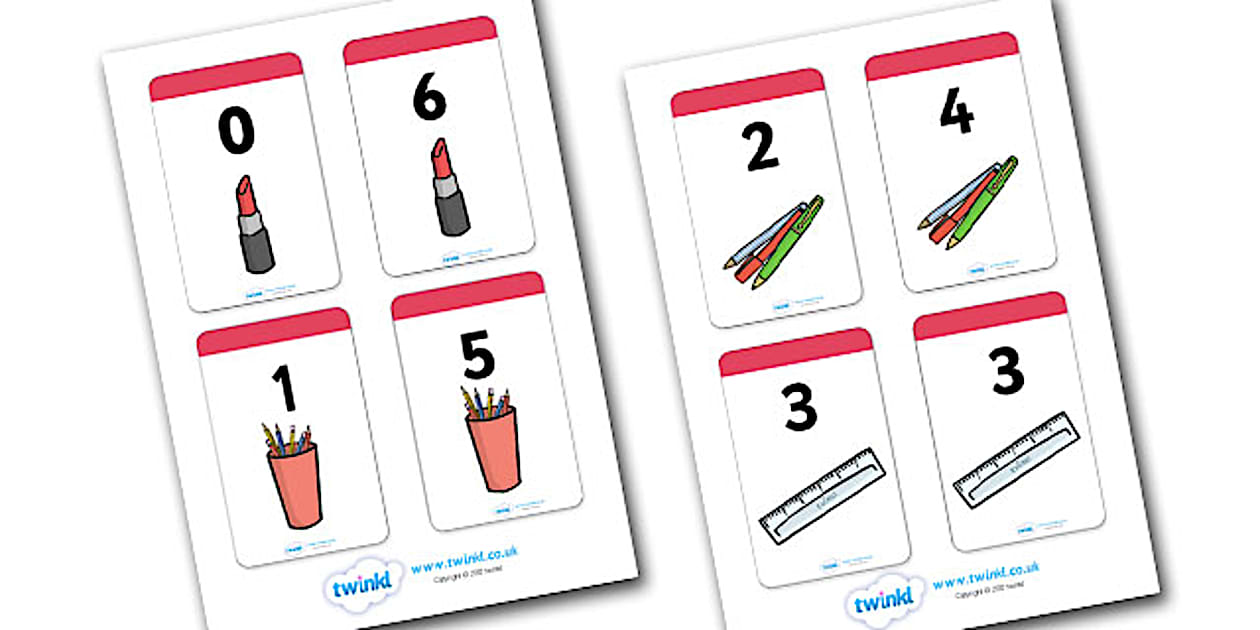 Number Bonds to 6 Matching Cards (Everyday Items) - Twinkl
