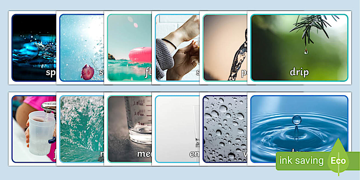 Water Area Vocabulary Display Photos (teacher made) - Twinkl