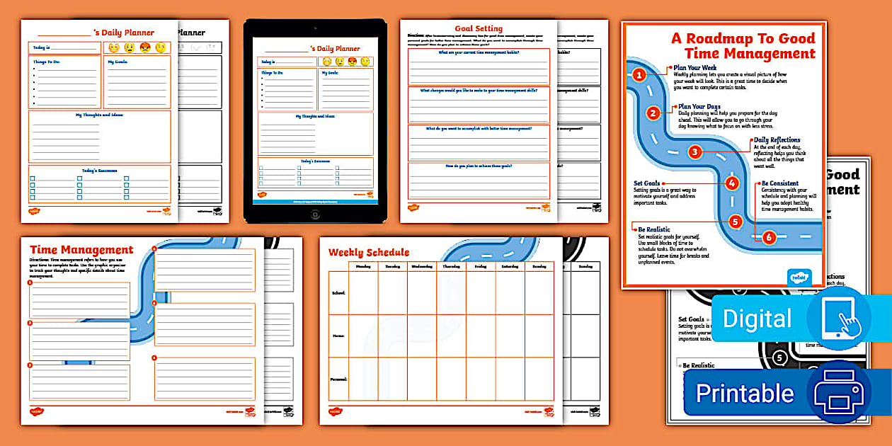 Time Management Worksheet | Classroom Management | Twinkl US
