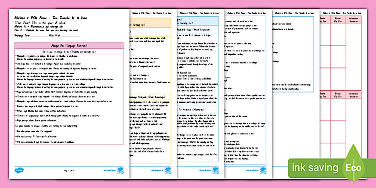 Mahere Pānui Tau Tuawha ki te kura Te Reo Māori/English reading plan for