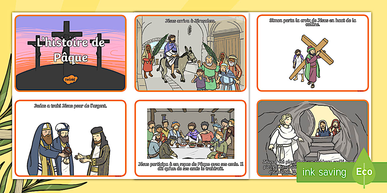 Histoire à remettre dans l'ordre : Pâques (teacher made)