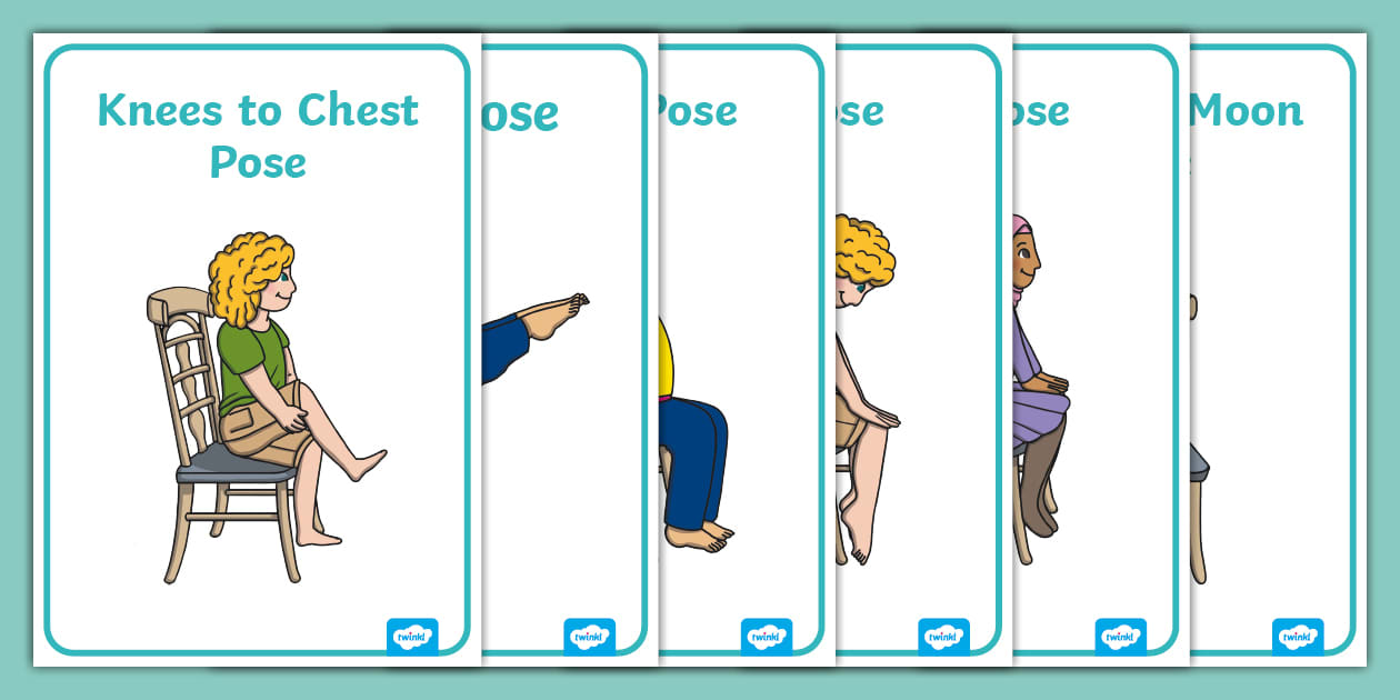 Chair Yoga Cards - Twinkl - KS1