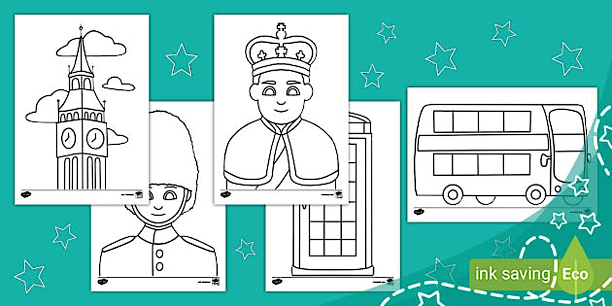 My First London Colouring Pack (teacher made) - Twinkl