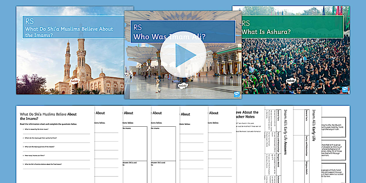 Introduction to Shi'a Islam Lesson Pack (teacher made)