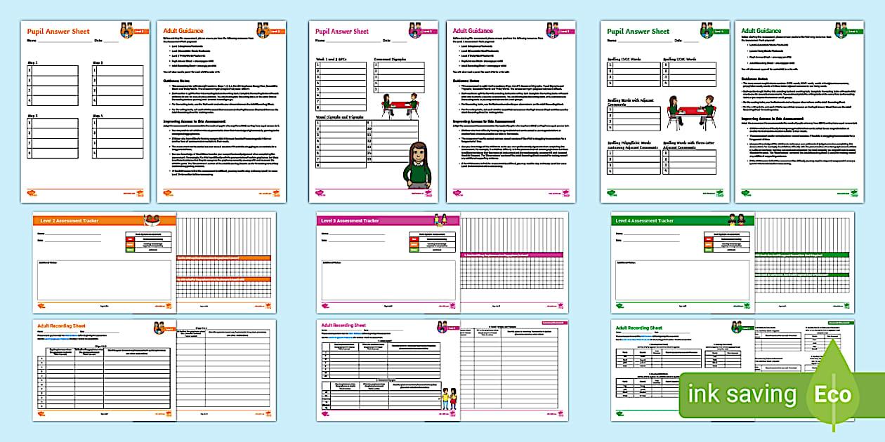 Twinkl Phonics L2-4 Assessment Companion Pack (teacher made)